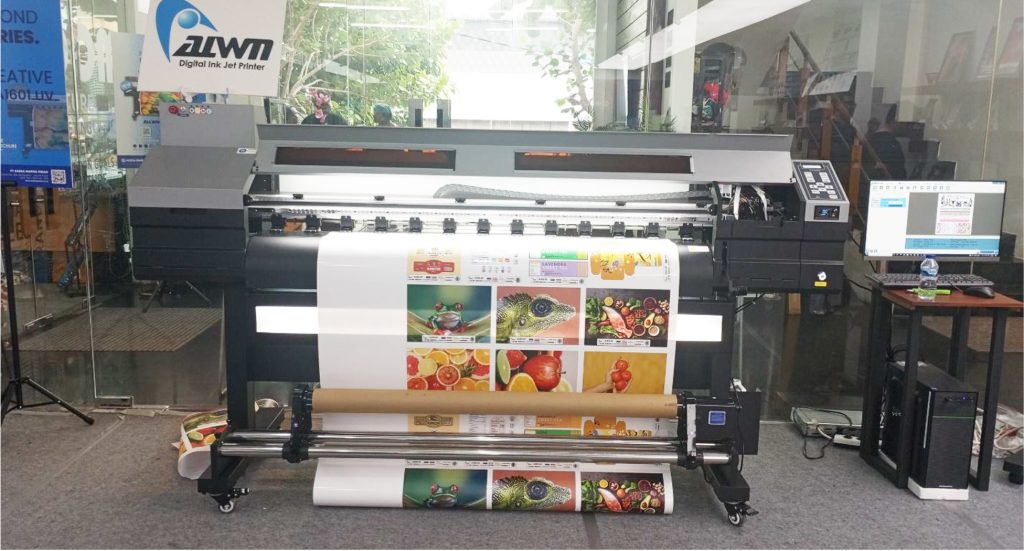 Aneka Warna Launching Printer Allwin A 1601 UV - Print Media Magzine