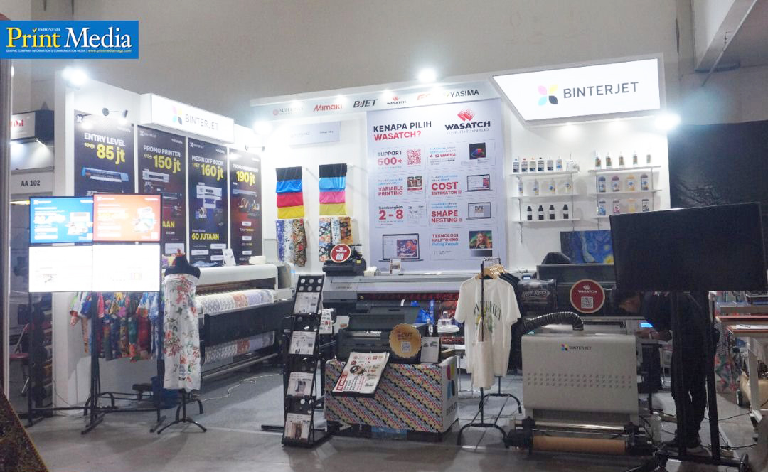 BINTERJET TAMPILKAN BERBAGAI JENIS MESIN CETAK UNTUK BERBAGAI KEBUTUHAN ...