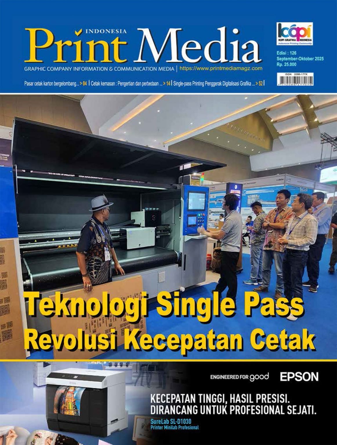ALL PRINT 2025 RESMI DIBUKA DI JIEXPO JAKARTA - Print Media Magzine